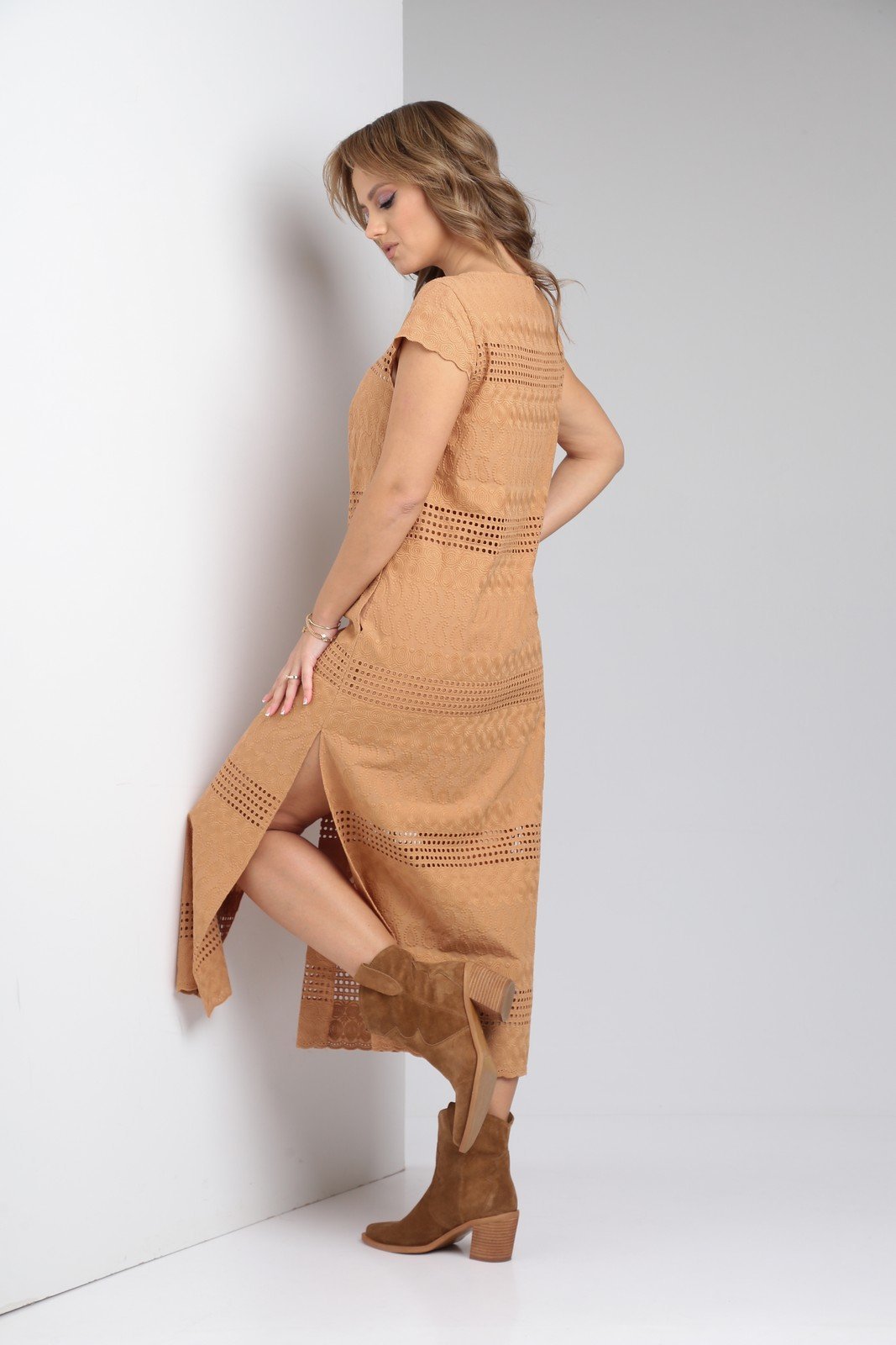 Платье 7801 бежевый Tvin купить в интернет магазине | в наличии